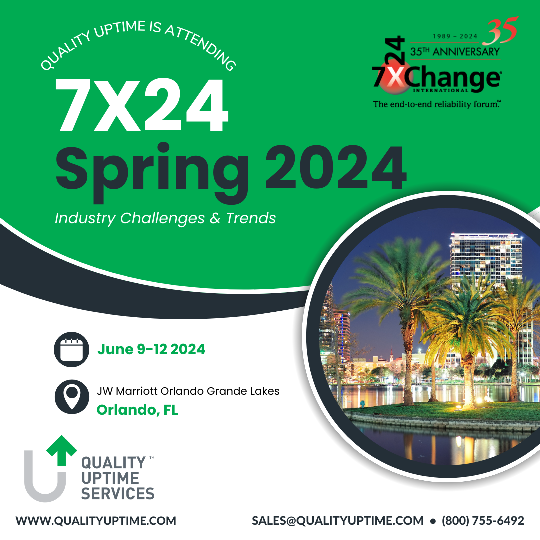 Quality Uptime Is Attending 7×24 Exchange Spring 2024 Conference ...